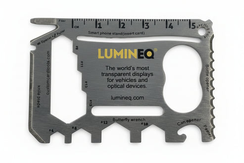 Custom Branded Business Card Multi Tool (Model 2) - Custom Card Tools